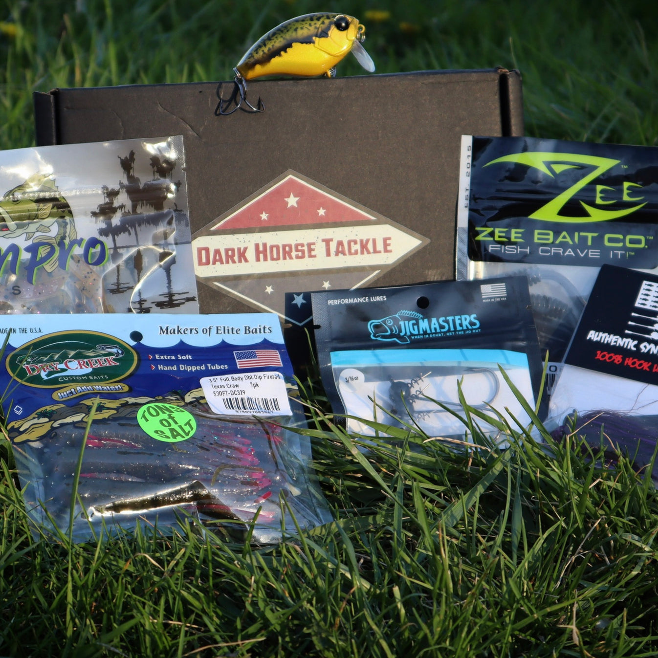 The Dark Horse Tackle Box - Bass Fishing Baits